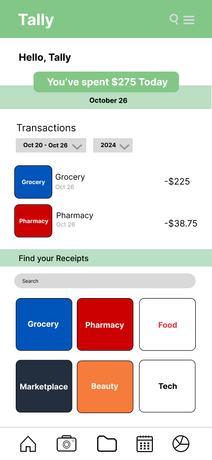Tally Receipts - Instantly Capture Digital Receipts
